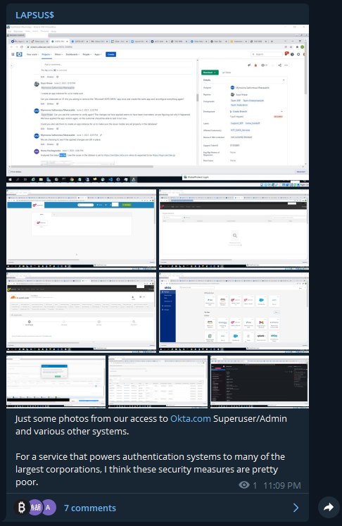 Authentication Platform Okta Confirms Breach Impacts Customer Base