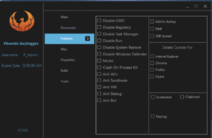 Phoenix: The Tale of the Resurrected Keylogger