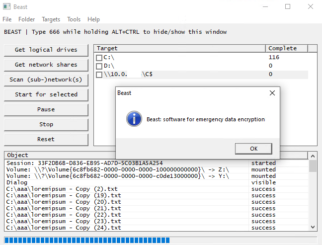 THREAT ANALYSIS: Beast Ransomware