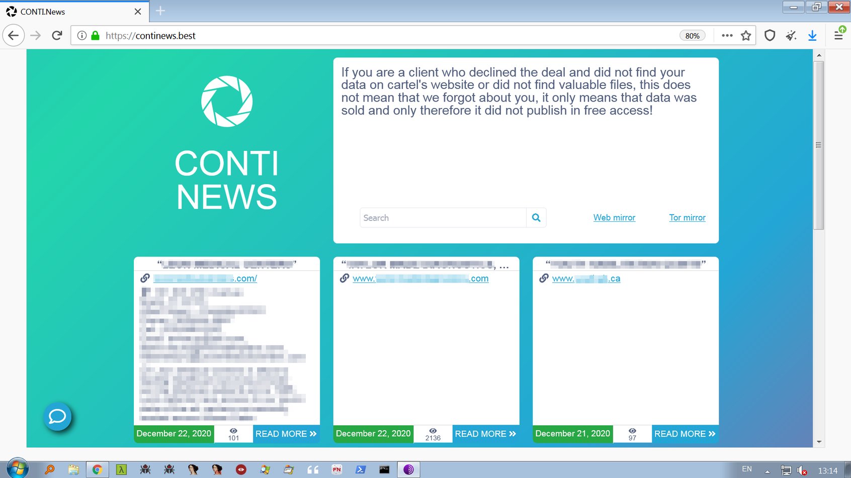 Cybereason vs. Conti Ransomware