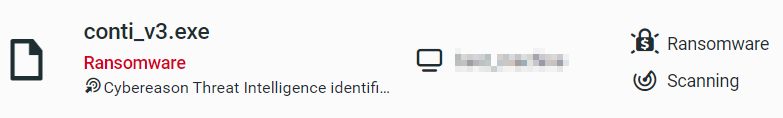 Cybereason vs. Conti Ransomware