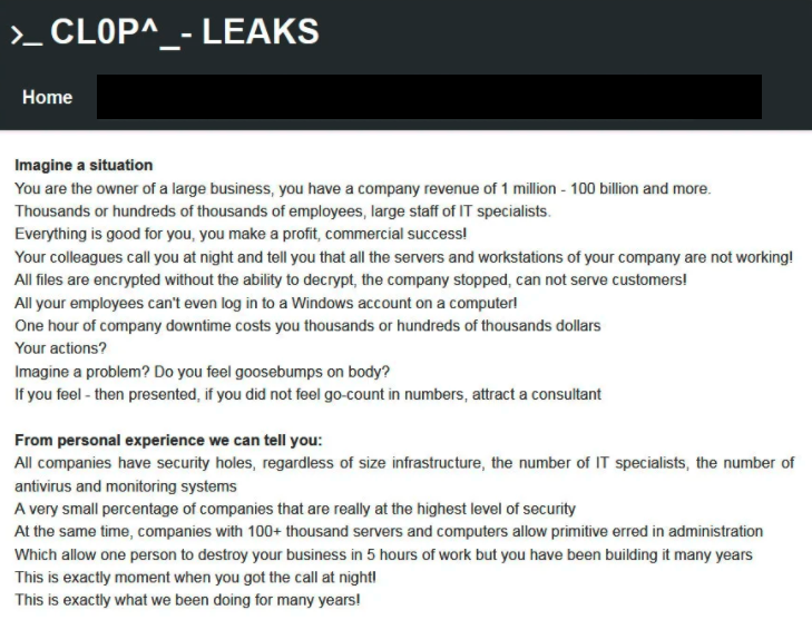Cybereason vs. Clop Ransomware - Security Boulevard