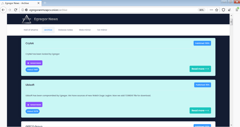 Cybereason vs. Egregor Ransomware - Security Boulevard