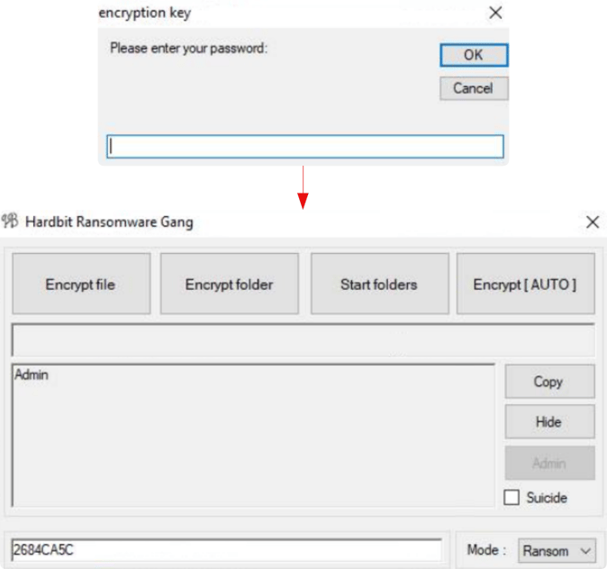 Hardening of HardBit