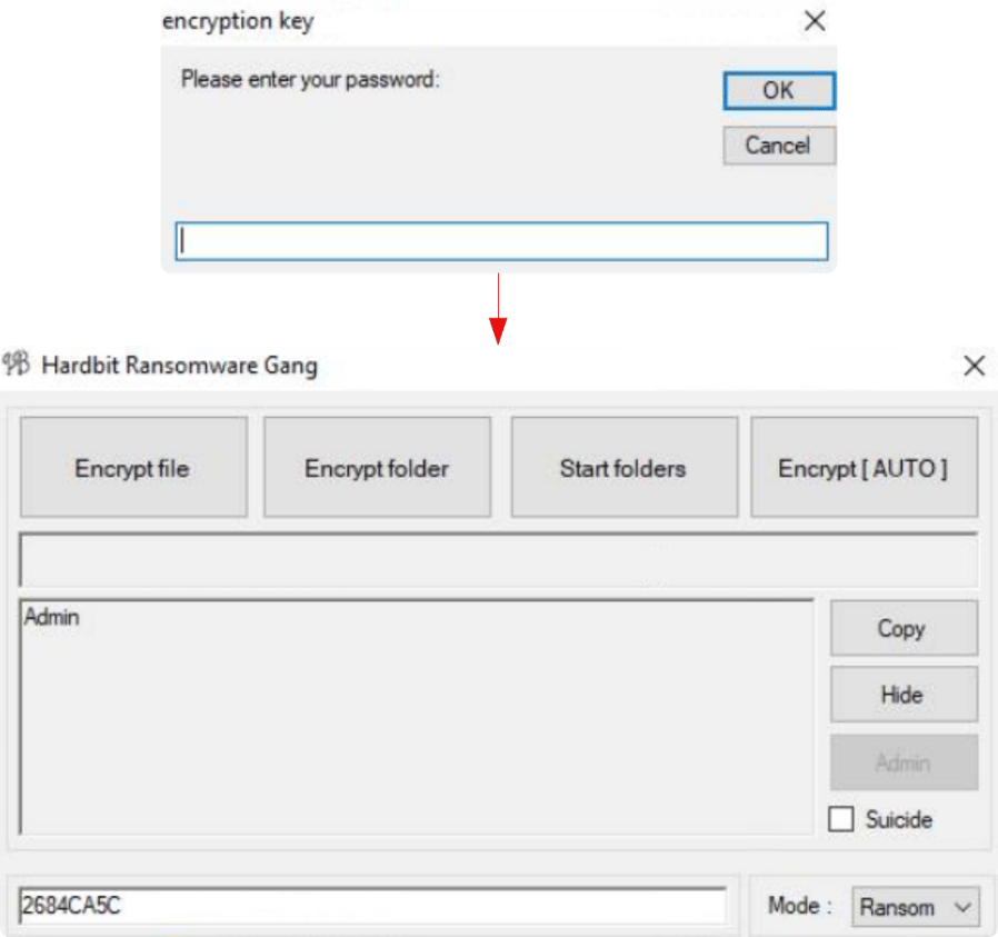 Hardening of HardBit