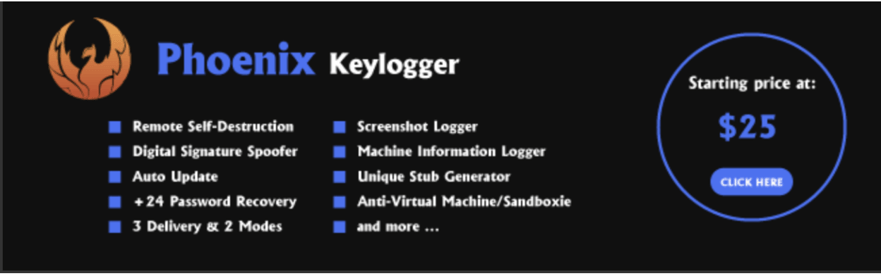 Phoenix: The Tale of the Resurrected Keylogger
