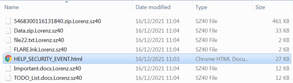 Cybereason vs. Lorenz Ransomware