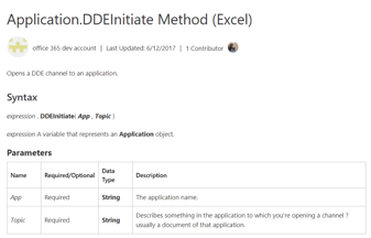 Leveraging Excel DDE for lateral movement via DCOM