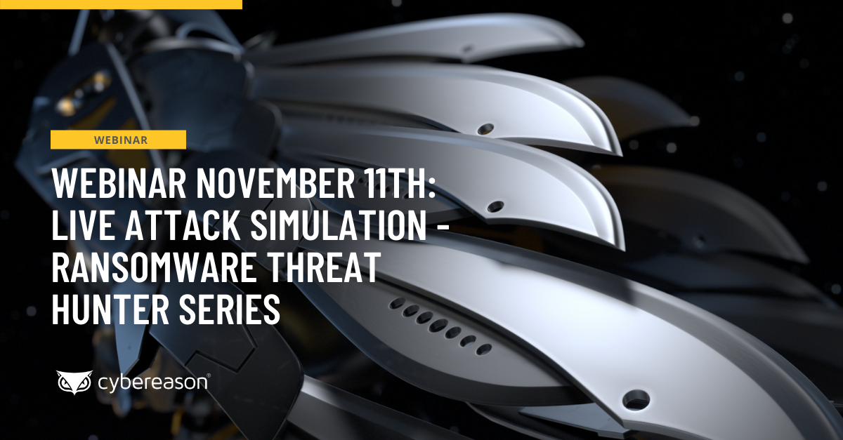 Webinar November 11th: Live Attack Simulation - Ransomware Threat ...