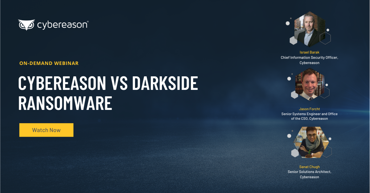 Cybereason vs. Darkside Ransomware